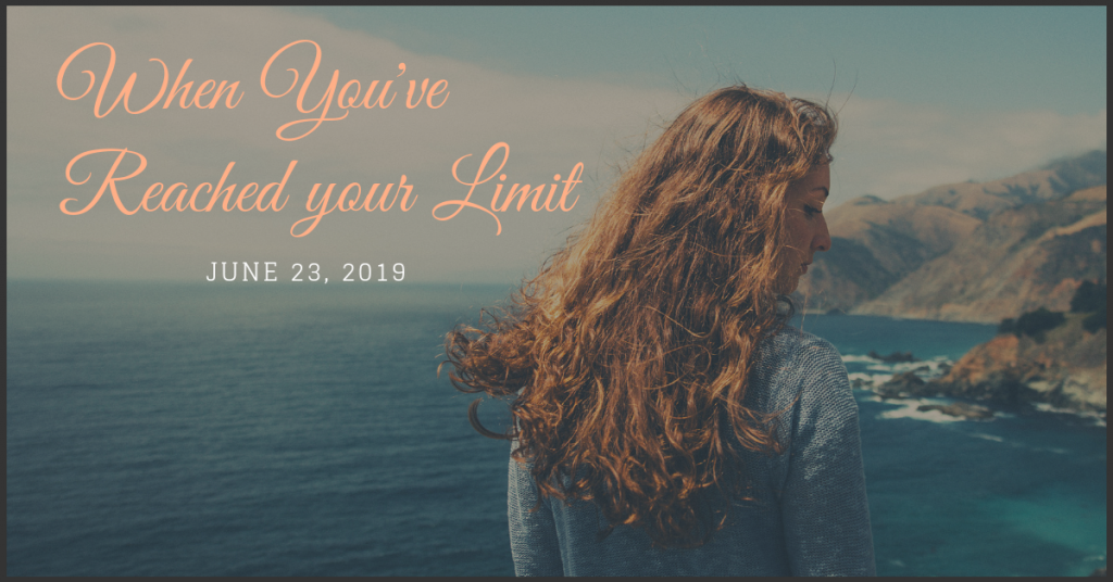 When You've Reached your Limit - Chambersburg Church of the Brethren